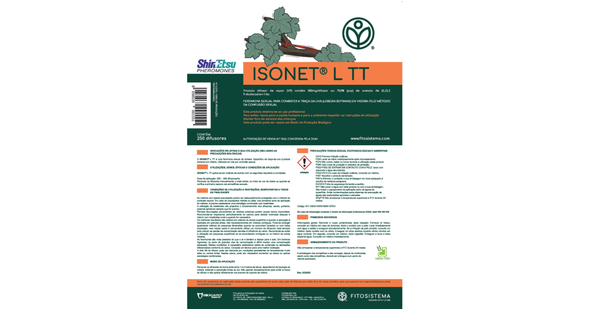 ISONET® LTT - Fitosistema: Inovação - Confiança - Eficácia