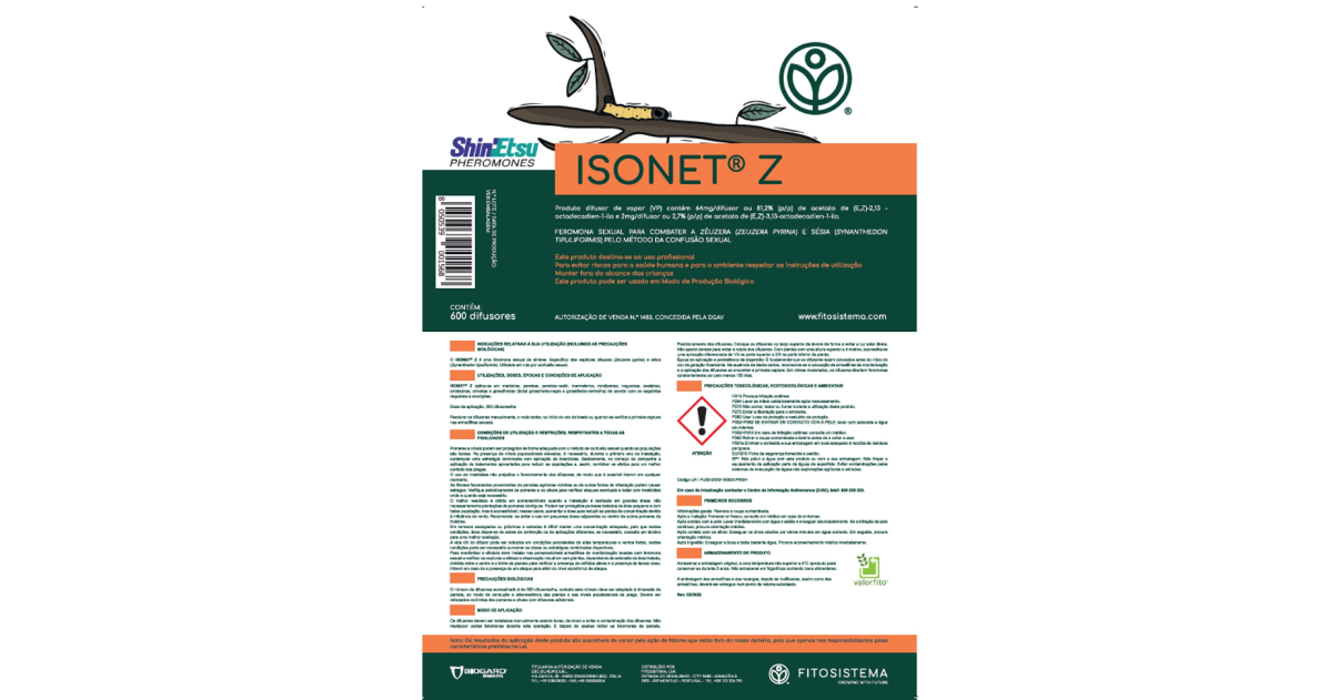 ISONET® Z - Fitosistema: Inovação - Confiança - Eficácia
